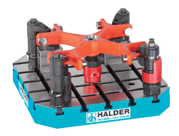 HALDER의 복잡하고 정교한 부품가공을 위한 최적의 클램핑 솔루션